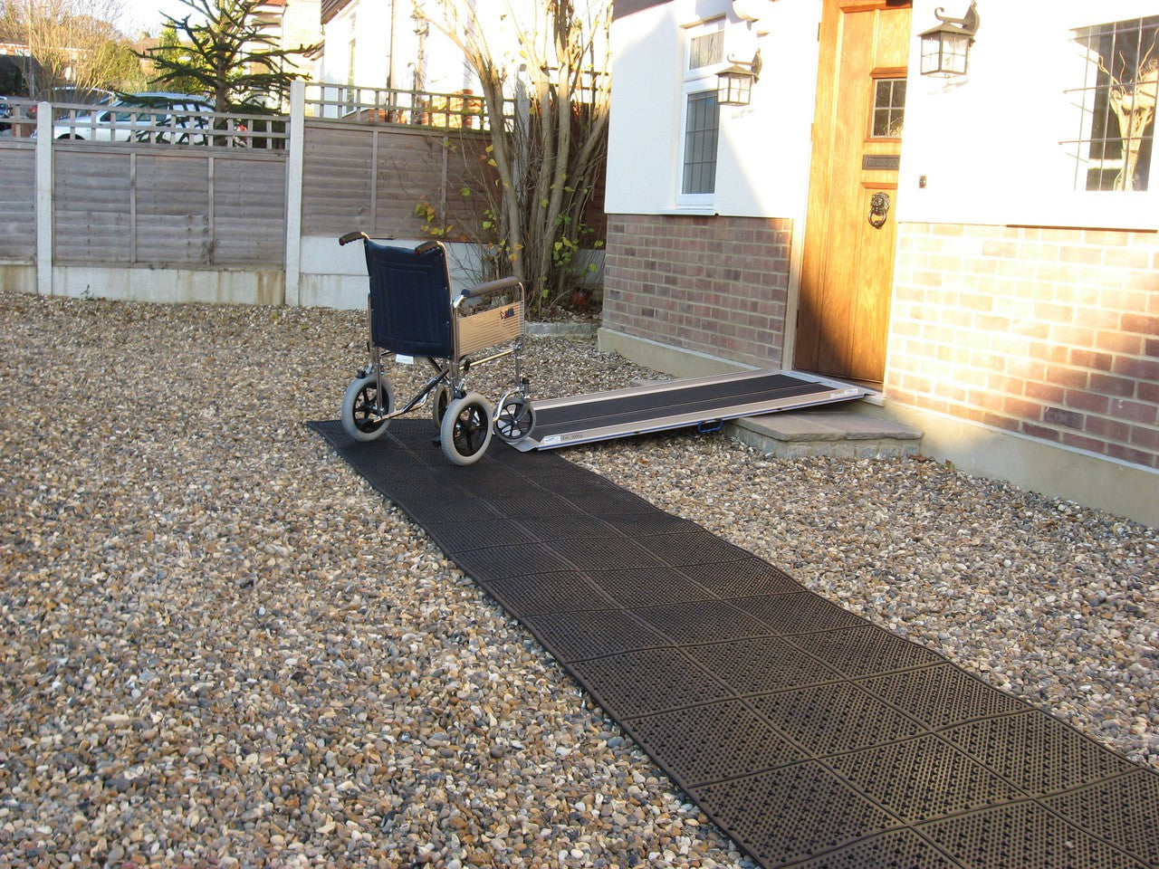 Roll Out Trackway for Wheelchairs - Bentley Fielden Ltd